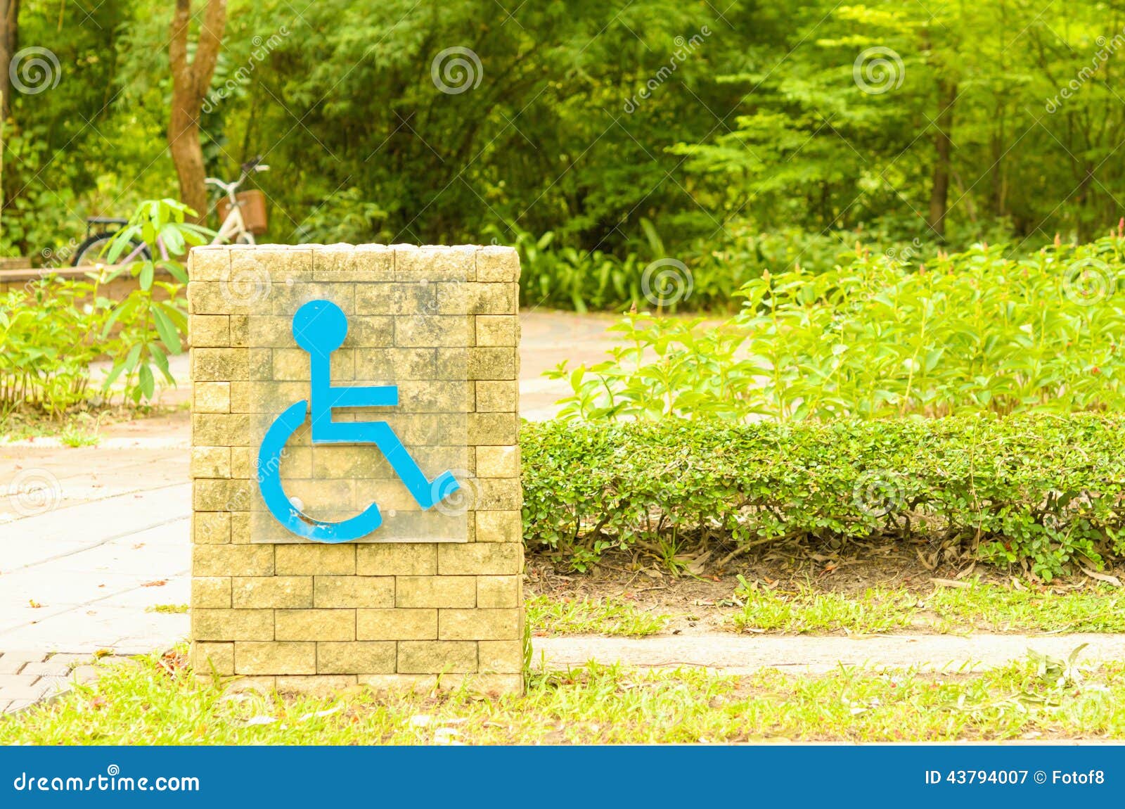 Disable sign stock image. Image of disability, transportation - 43794007