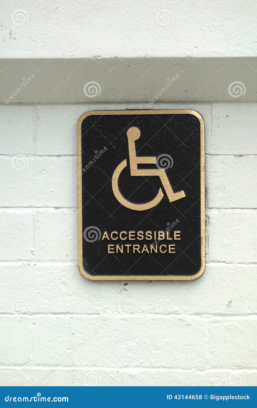 Disabled Accesible Entrance Stock Photo - Image of americans ...