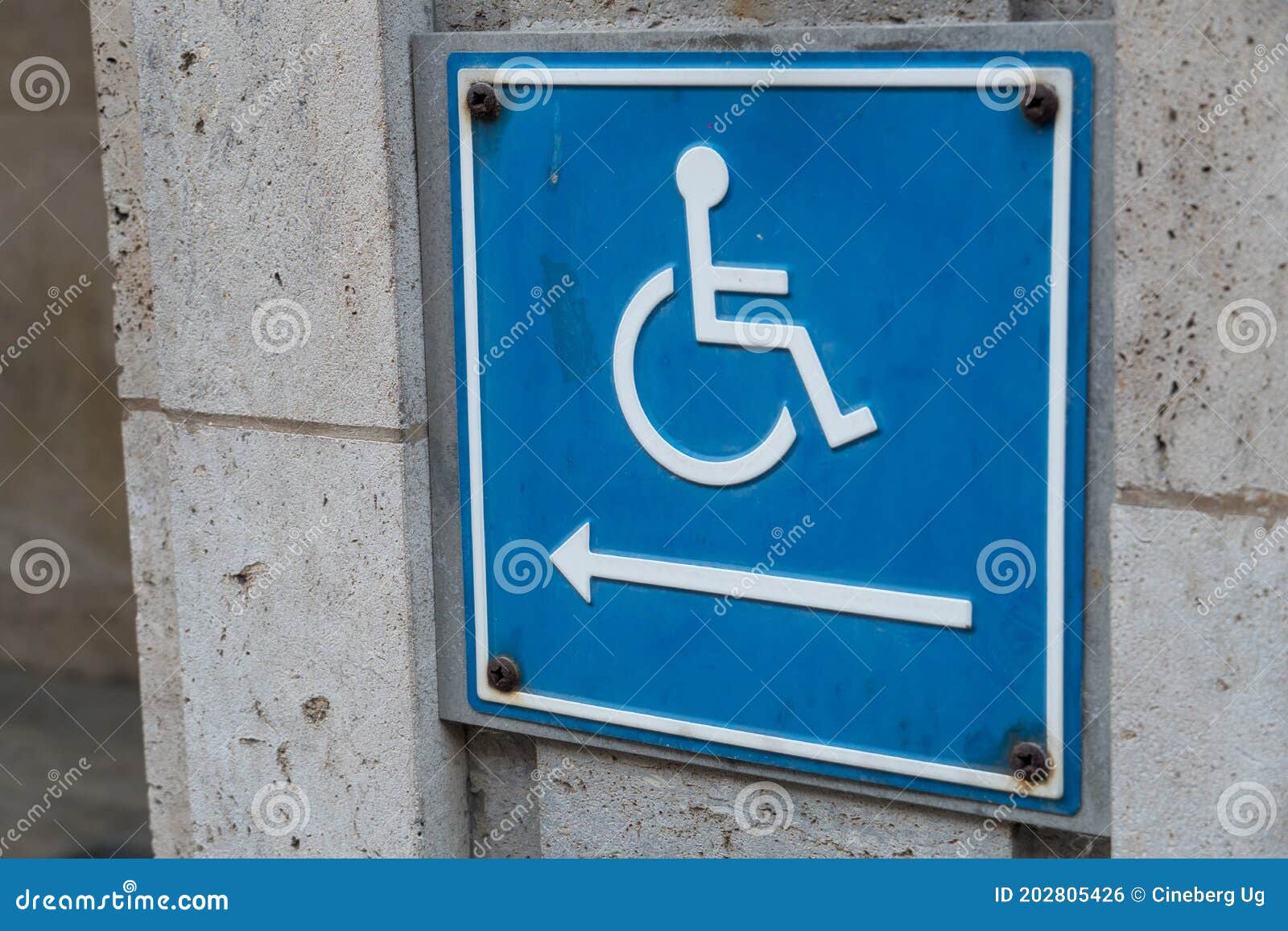 Disabled Access Sign stock photo. Image of people, signal - 202805426