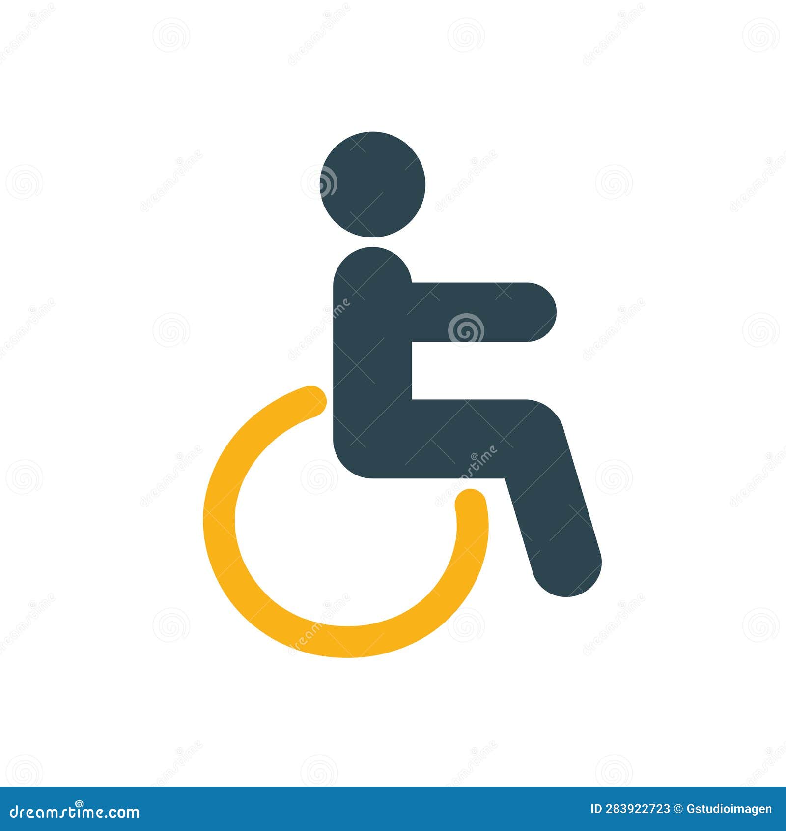 Disabled Access Signal Infographic Stock Vector - Illustration of chart ...