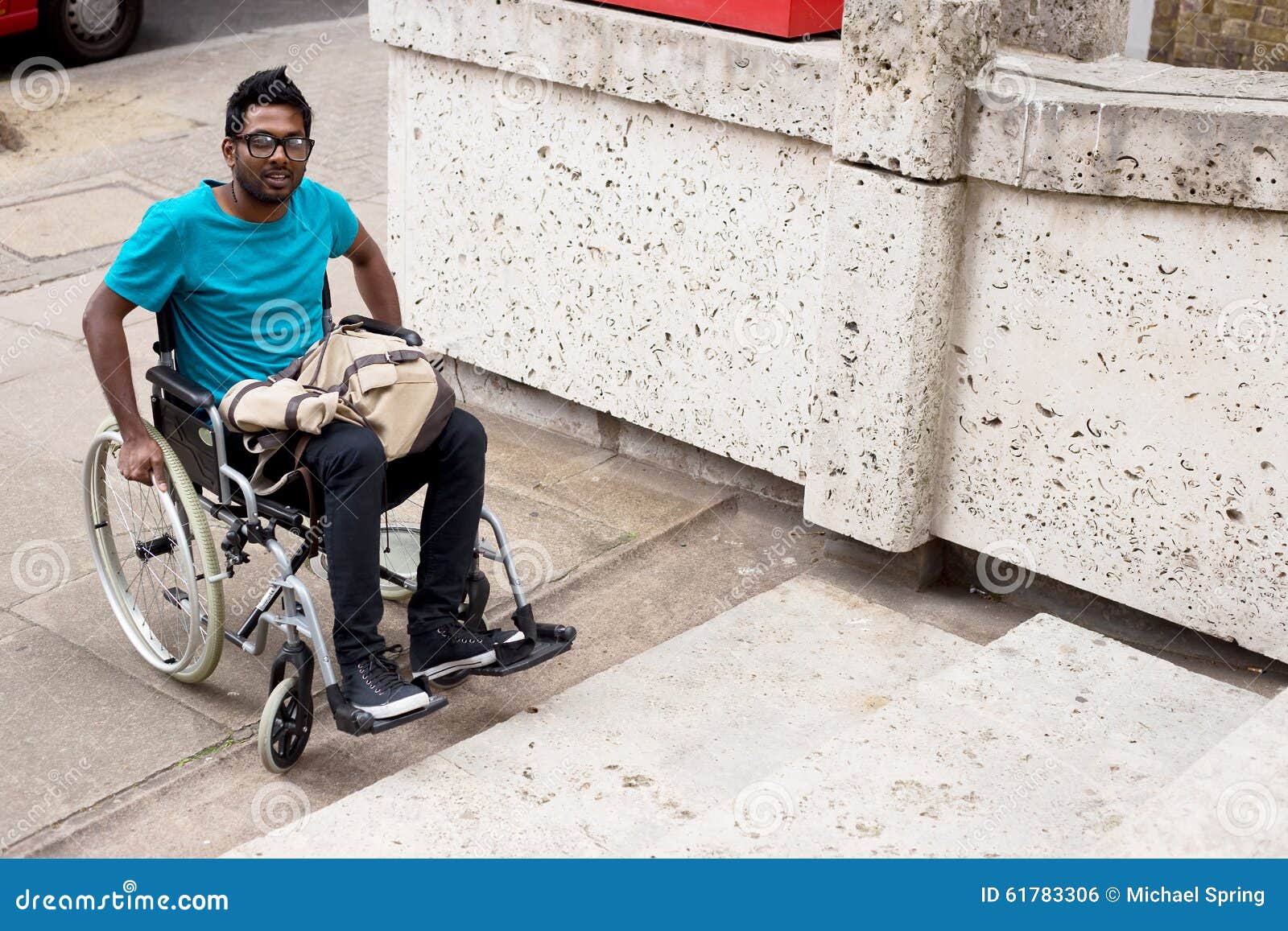 Disabled access stock photo. Image of male, indian, disappointment ...