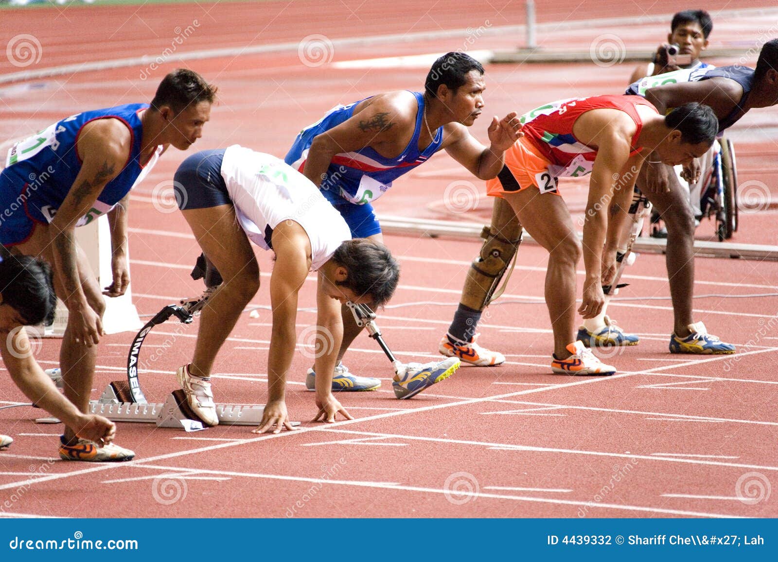 Disabled Athletes editorial photography. Image of competitor - 4439332