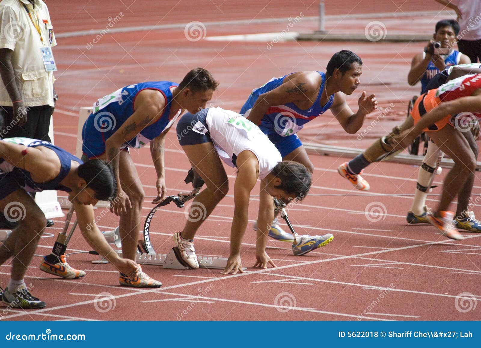 Disabled Athletes editorial stock photo. Image of competitor - 5622018
