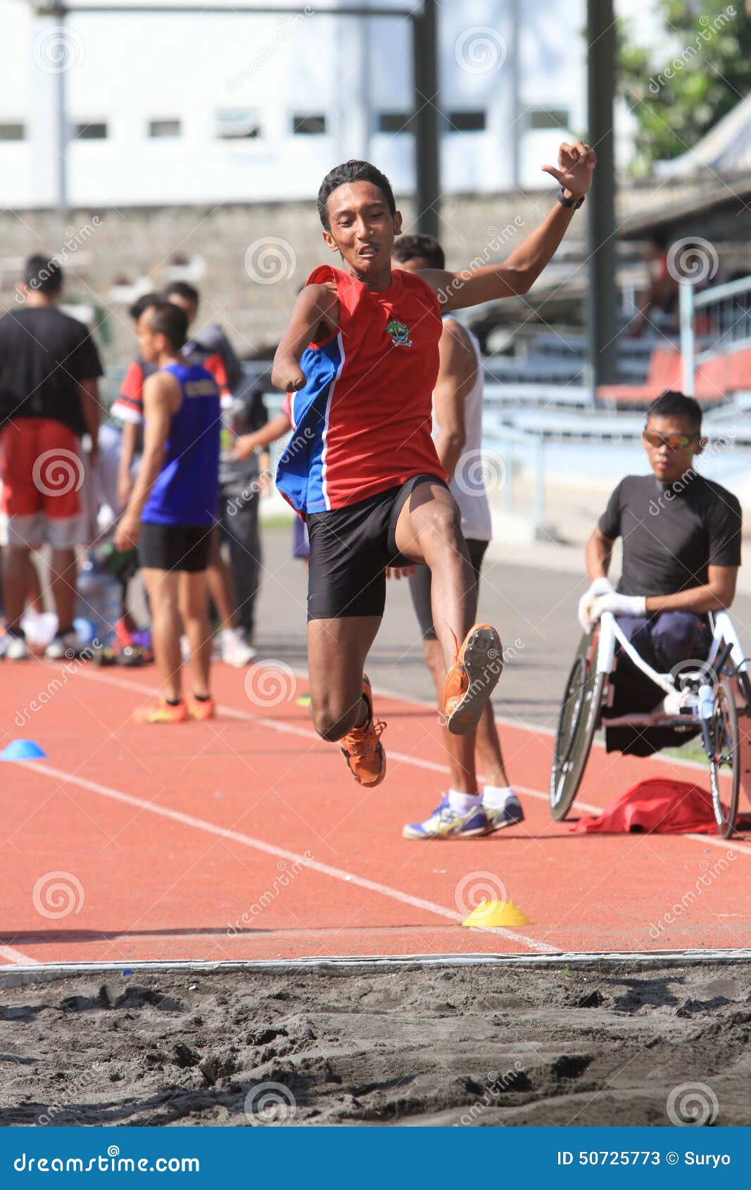 Disabled athletes editorial stock photo. Image of training - 50725773