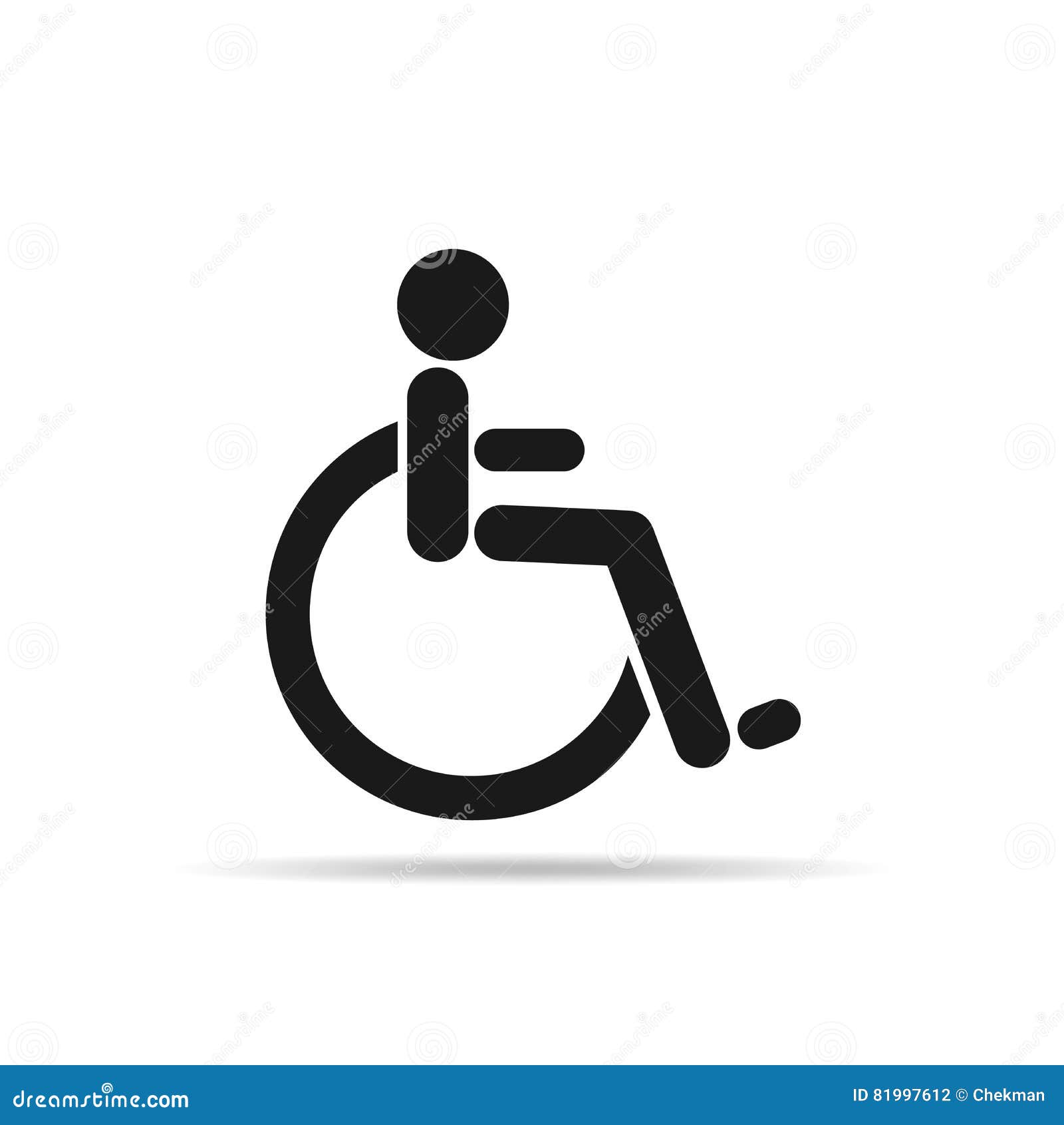 Disabled Black Man And Woman In Wheelchair Cartoon Vector ...