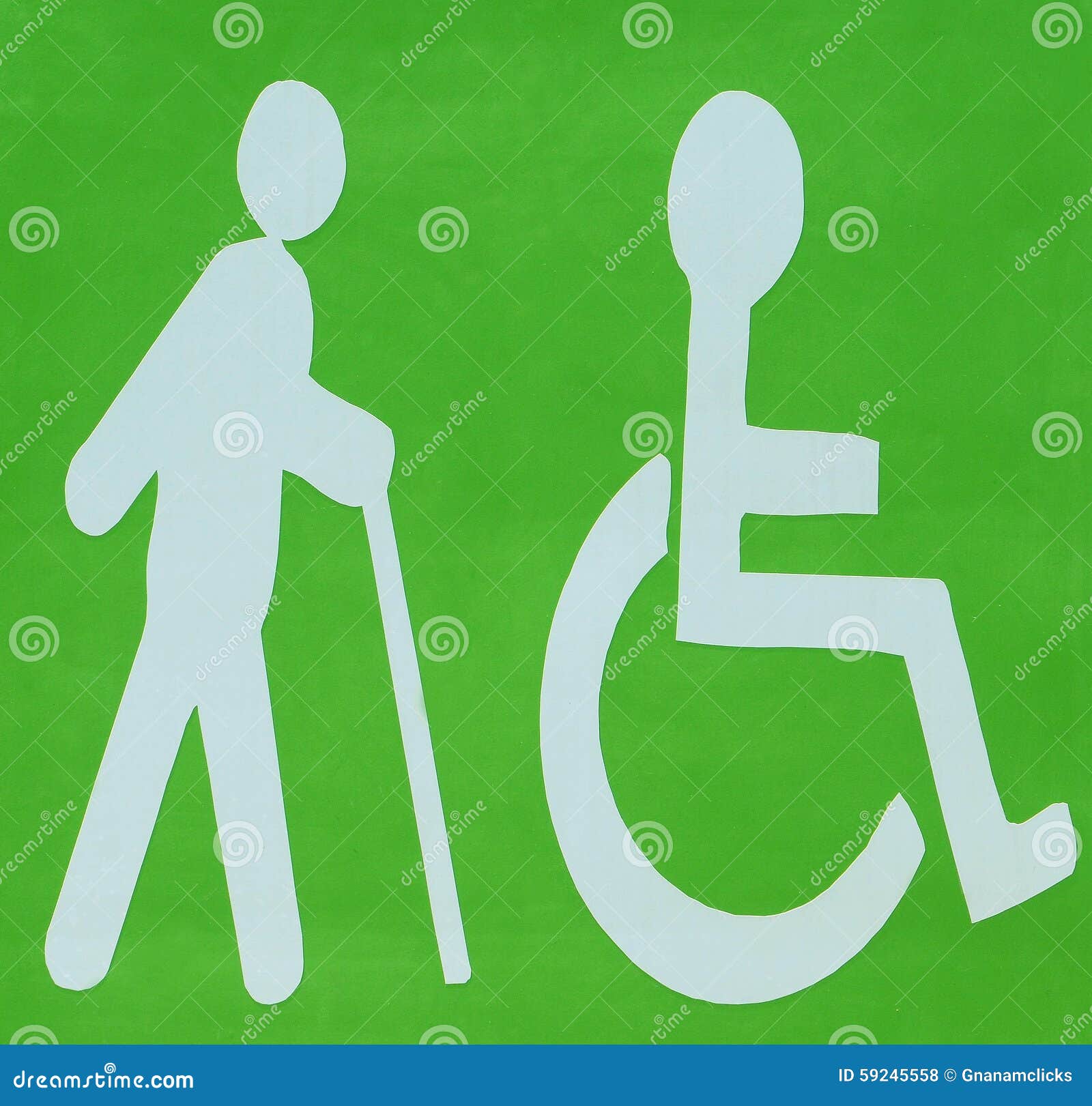 DISABLED AND BLIND LOGO Royalty-Free Stock Image | CartoonDealer.com ...