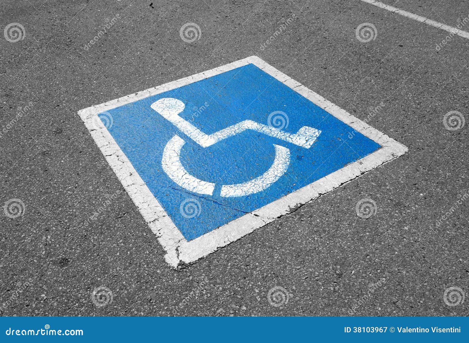 Disabled Driver Sign stock image. Image of reserved, disability - 38103967