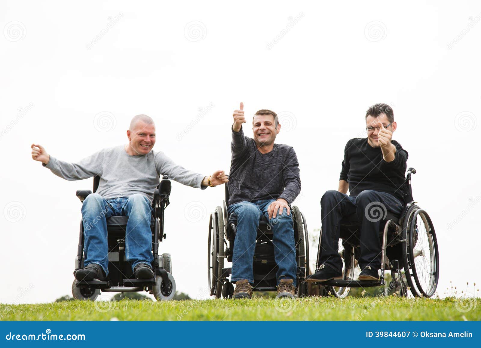 Disabled friends stock image. Image of 3035, horizontal - 39844607