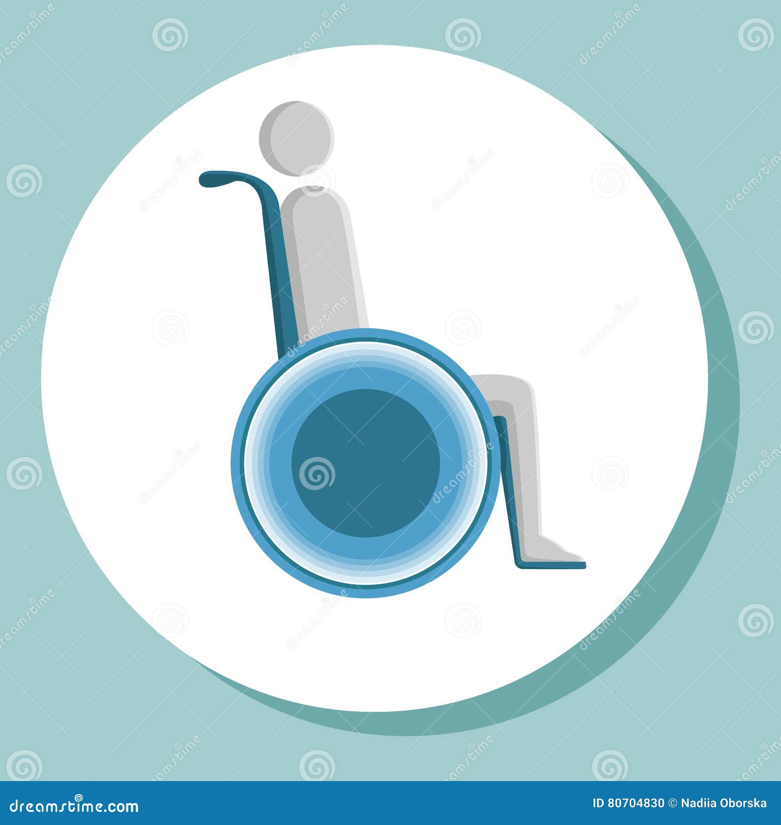 Disabled Icon . Invalid Symbol Stock Illustration - Illustration of ...