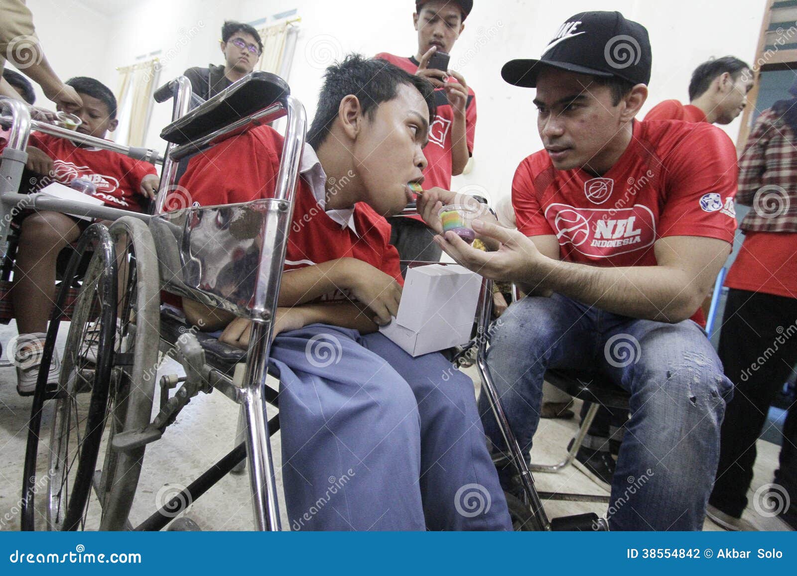 Disabled Kids Classroom, School Boy On Wheelchair And Down Syndrome ...