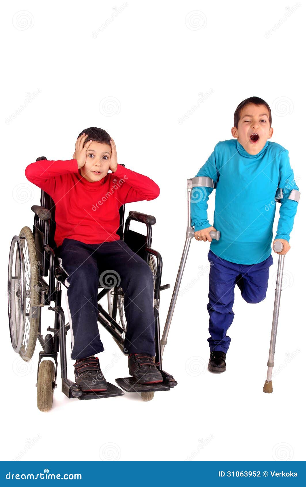 Disabled stock photo. Image of person, crutch, accident - 31063952