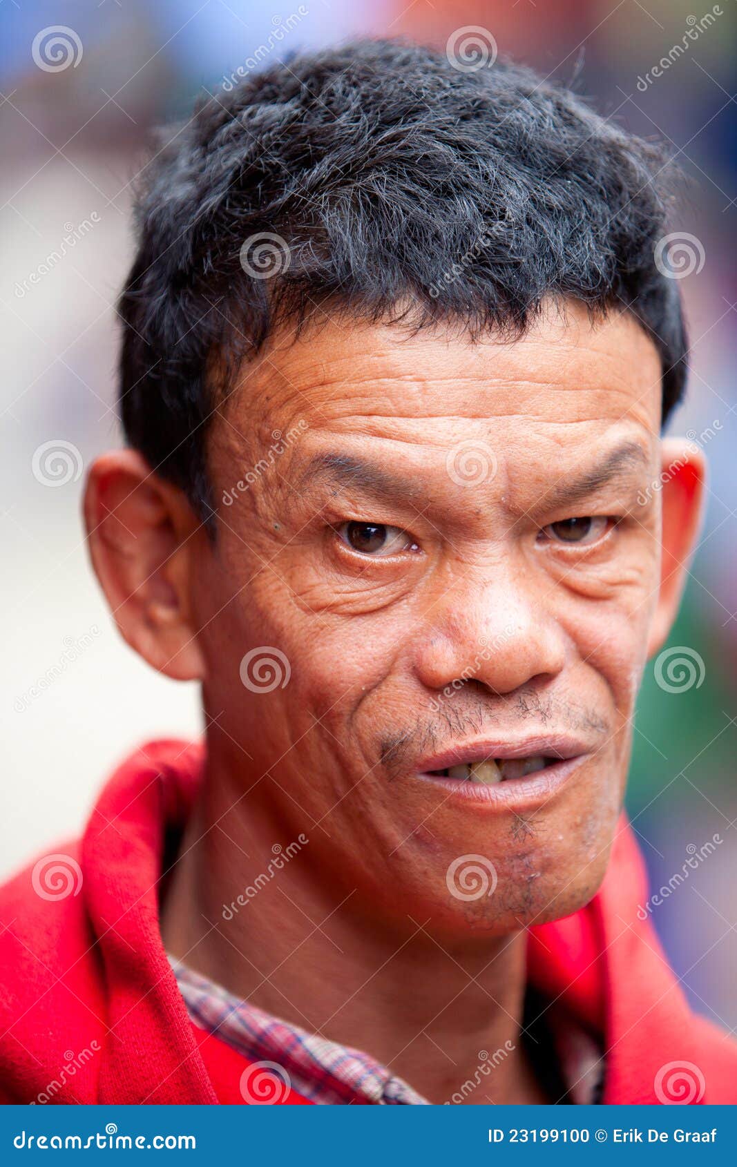 Old Disabled Man With A Face Mask And An American Flag Editorial Photo ...