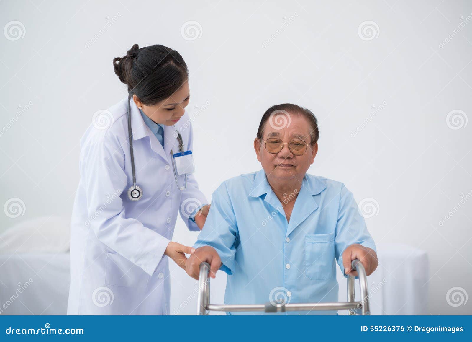 Disabled man stock photo. Image of healthcare, hospital - 55226376