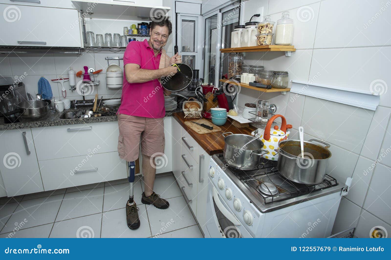Disabled. man without leg stock image. Image of background - 122557679