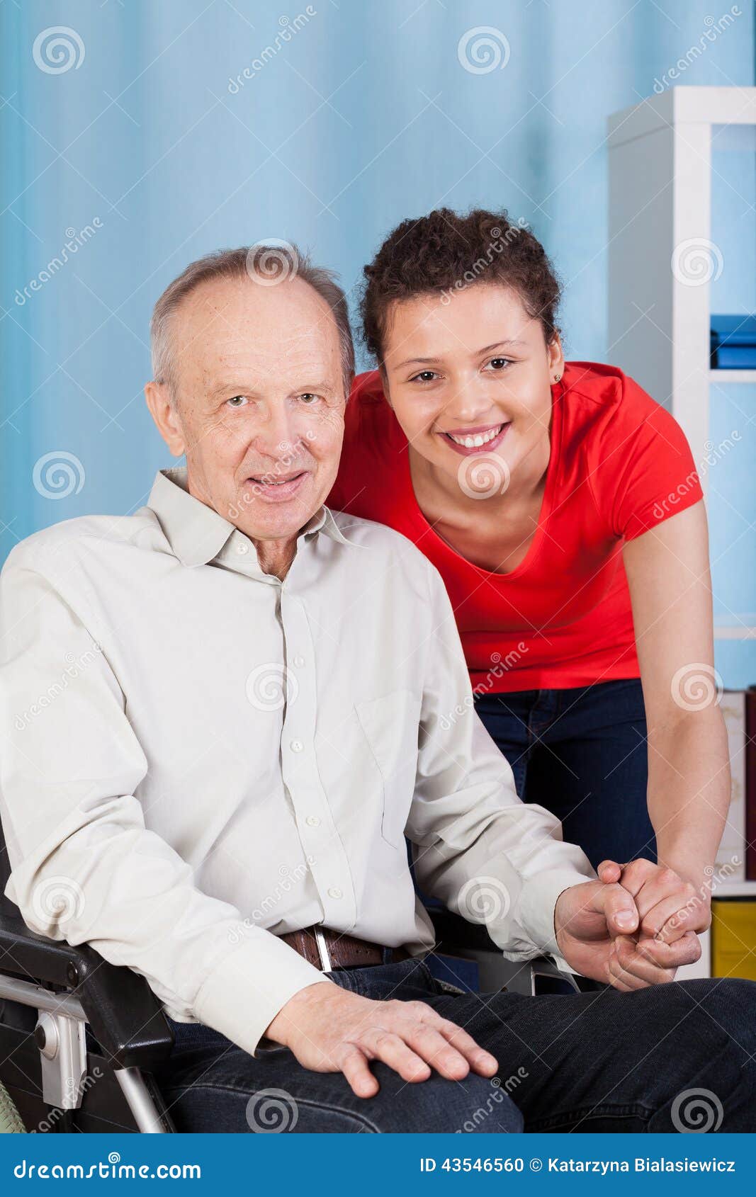 Disabled man on wheelchair stock photo. Image of geriatric - 43546560