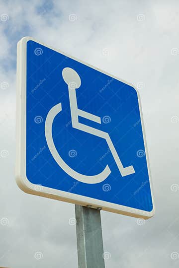 Disabled Parking Bay Sign stock image. Image of disabled - 20137567