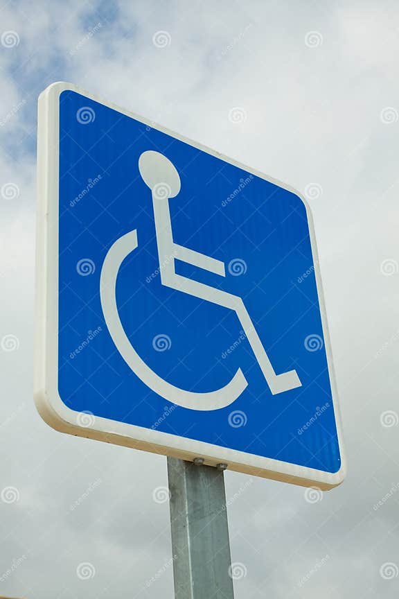 Disabled Parking Bay Sign stock image. Image of disabled - 20137567