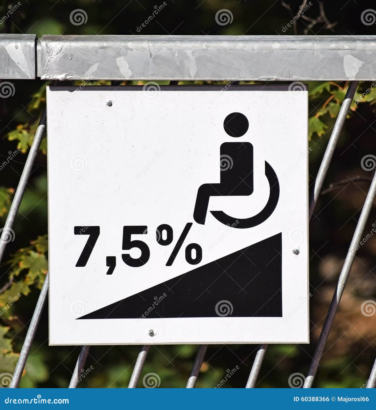 Disabled ramp sign stock photo. Image of symbol, sign - 60388366