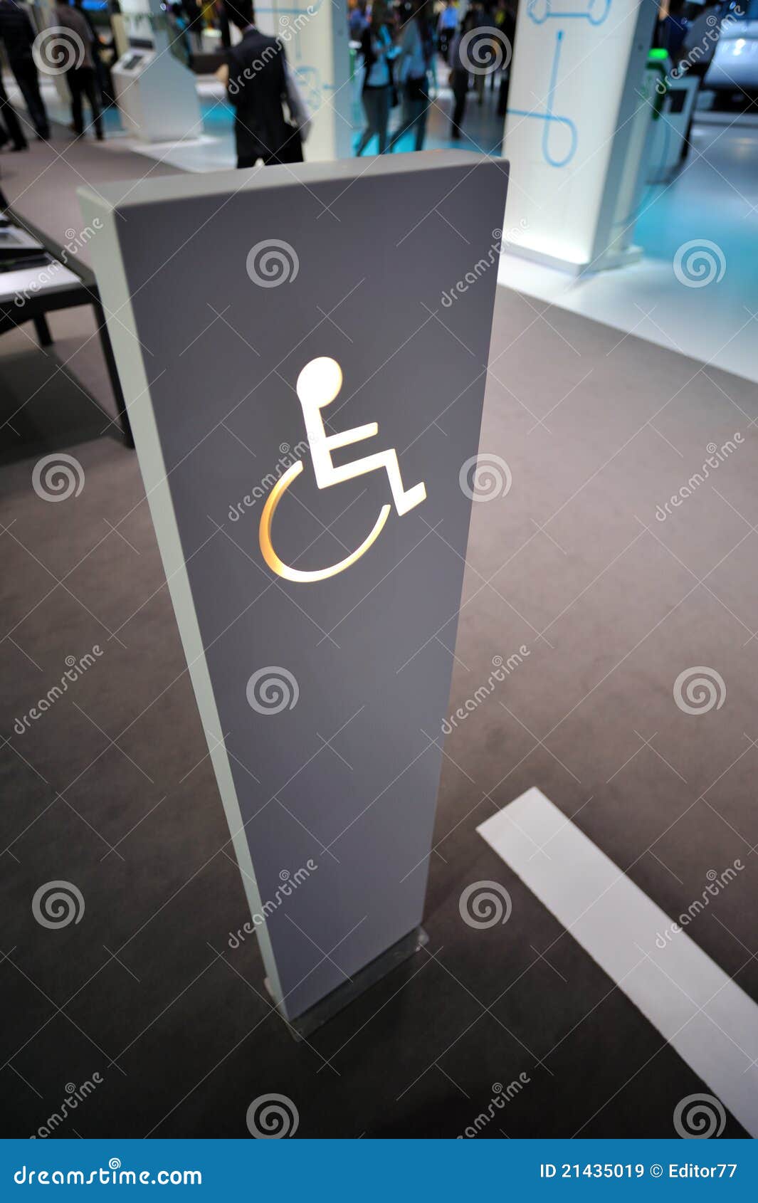 Disabled Sign for Persons with Disabilities Stock Image - Image of icon ...