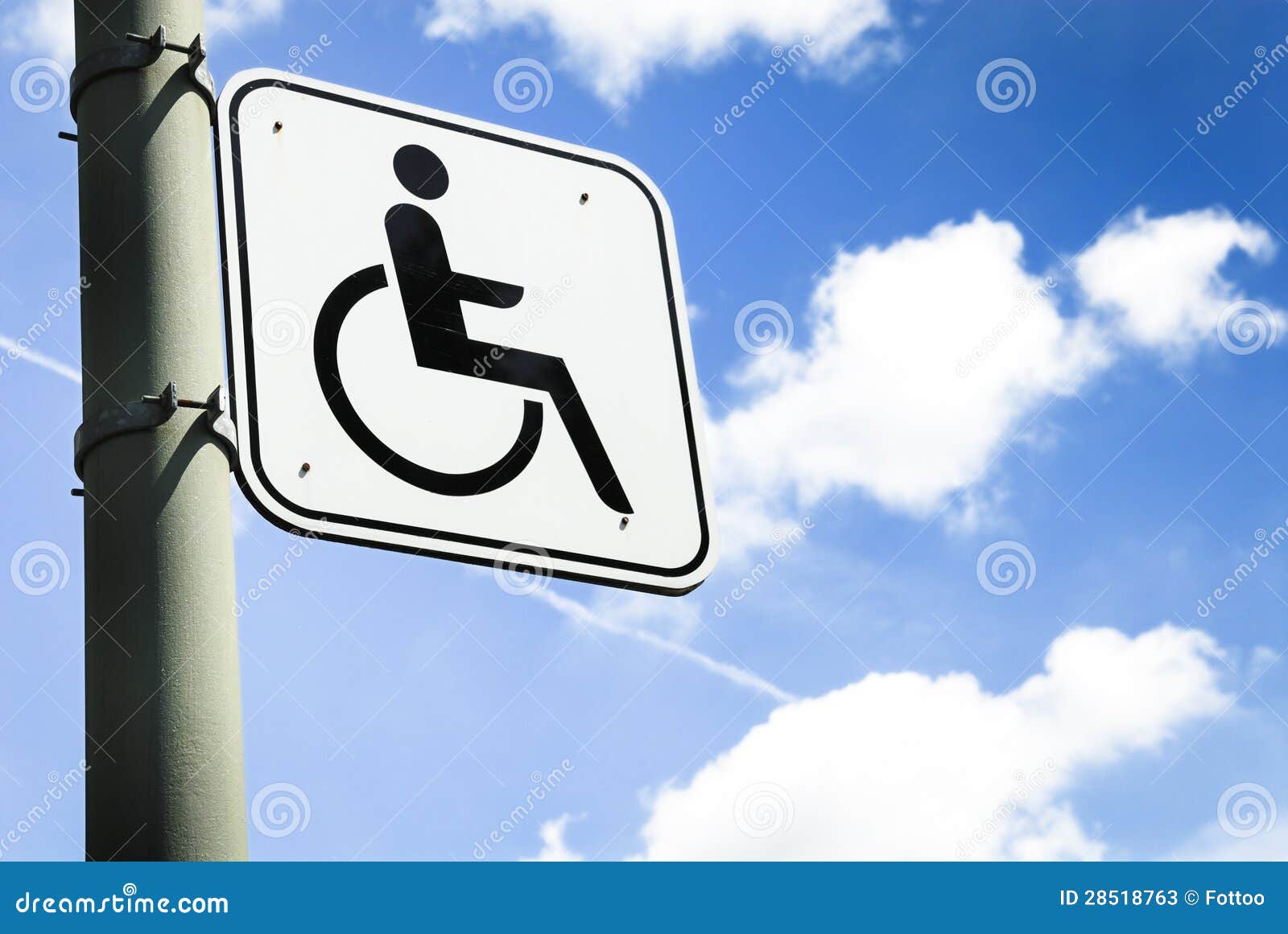 Disabled sign stock image. Image of invalid, accessibility - 28518763