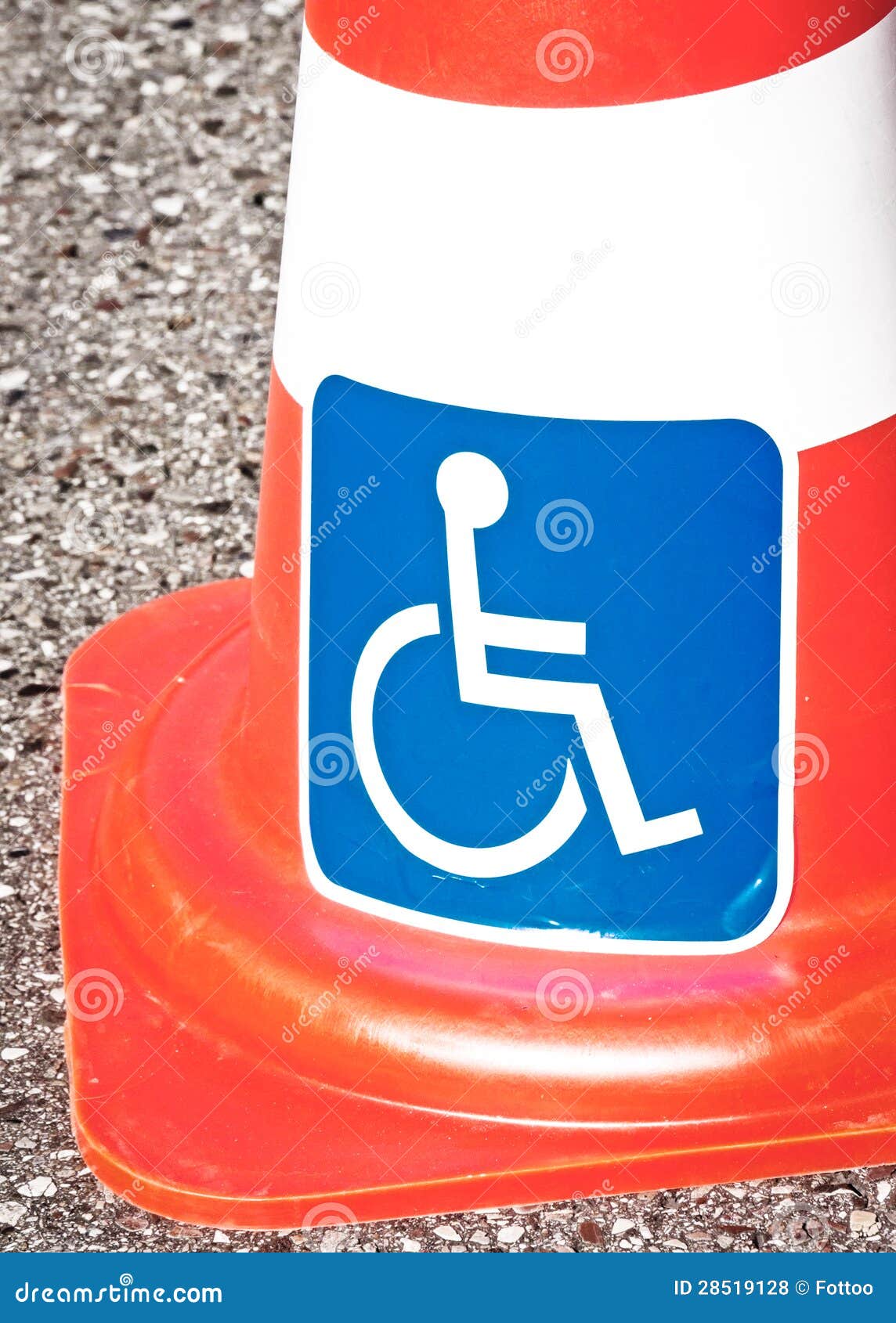 Disabled sign stock photo. Image of modern, traffic, single - 28519128