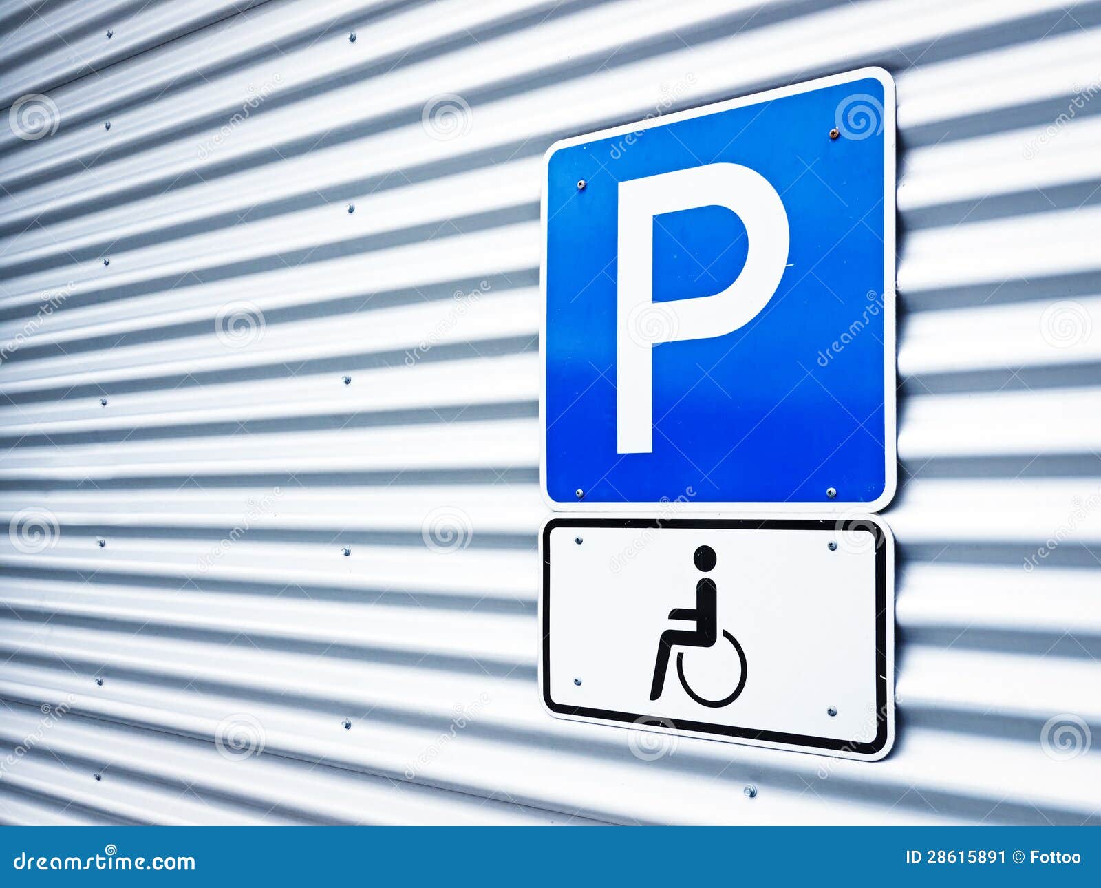 Disabled sign stock image. Image of accessibility, steel - 28615891