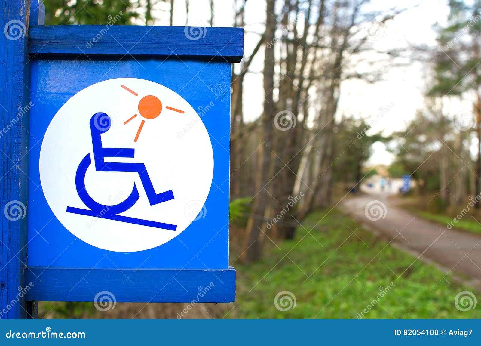 Disabled sign wood label stock photo. Image of help, label - 82054100