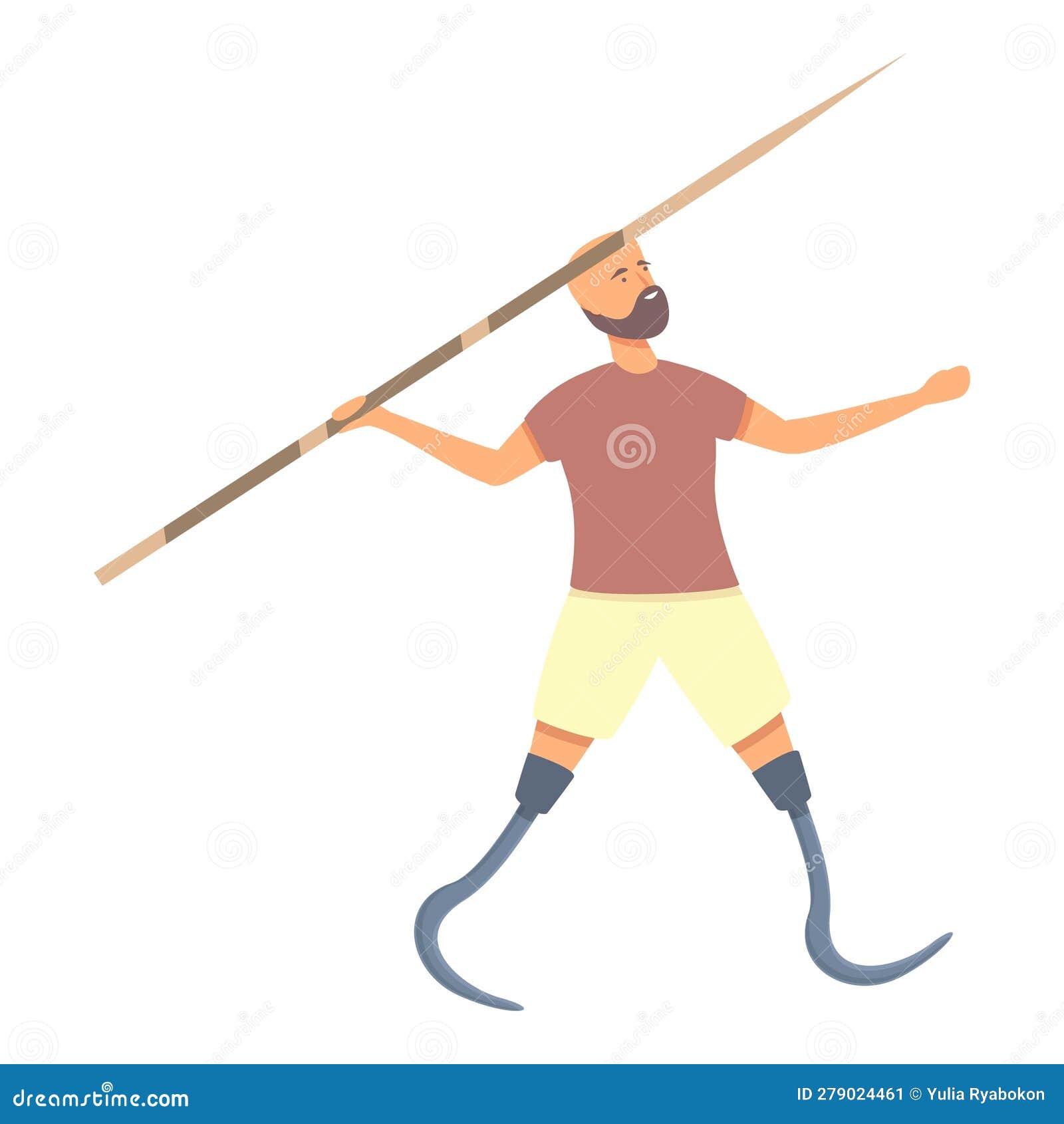 Disabled Sport Icon Cartoon Vector. Physical Disability Stock Vector ...