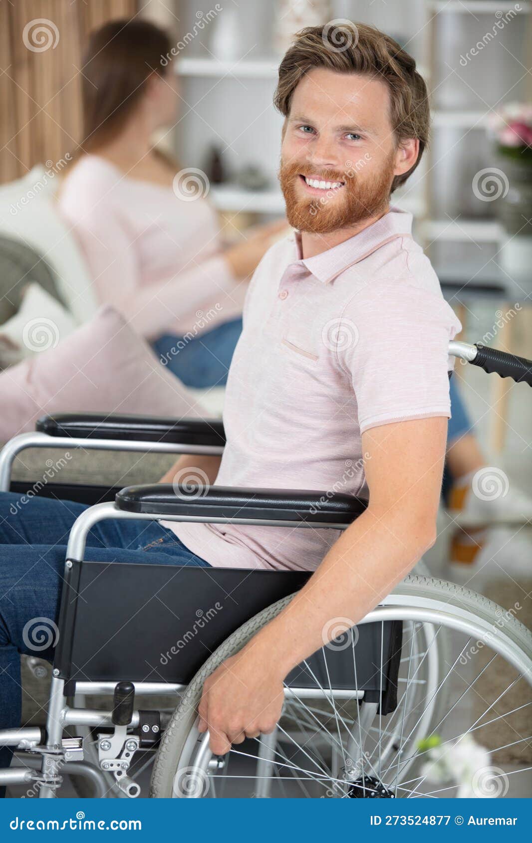 Disabled Student Studying at Home on Wheelchair Stock Image - Image of ...
