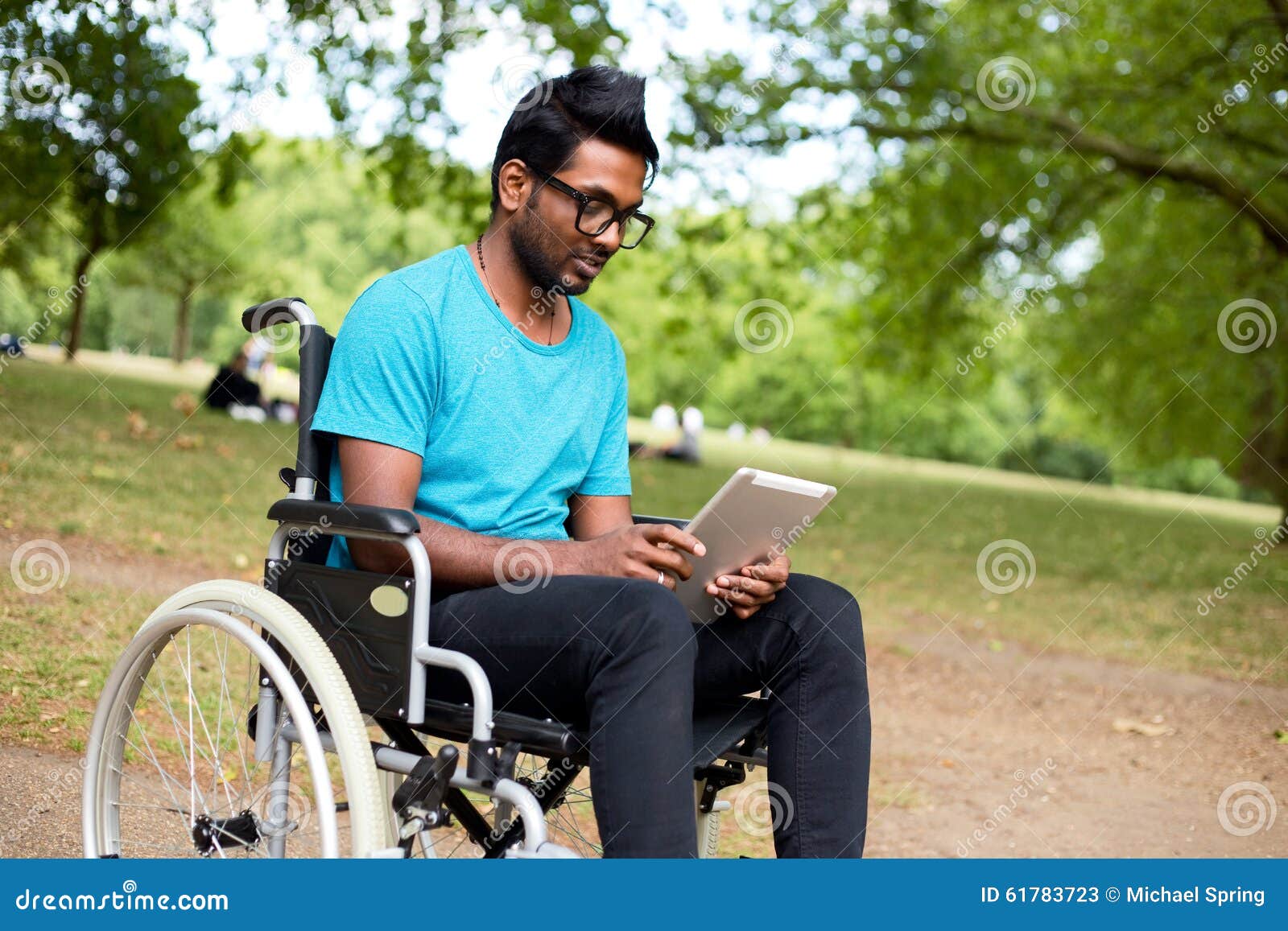 Disabled technology stock image. Image of handicap, park - 61783723