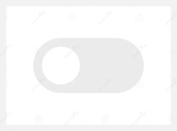Disabled Toggle Button UI Element Template Stock Vector - Illustration ...