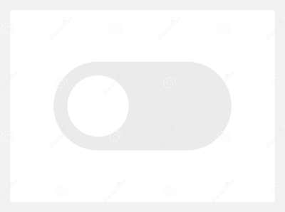 Disabled Toggle Button UI Element Template Stock Vector - Illustration ...