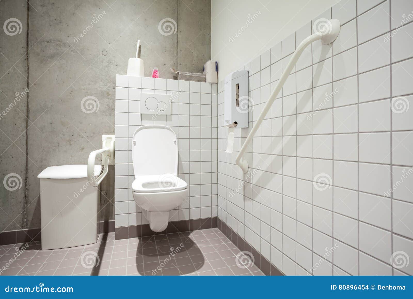 Disabled toilet stock photo. Image of hanging, wall, seat - 80896454