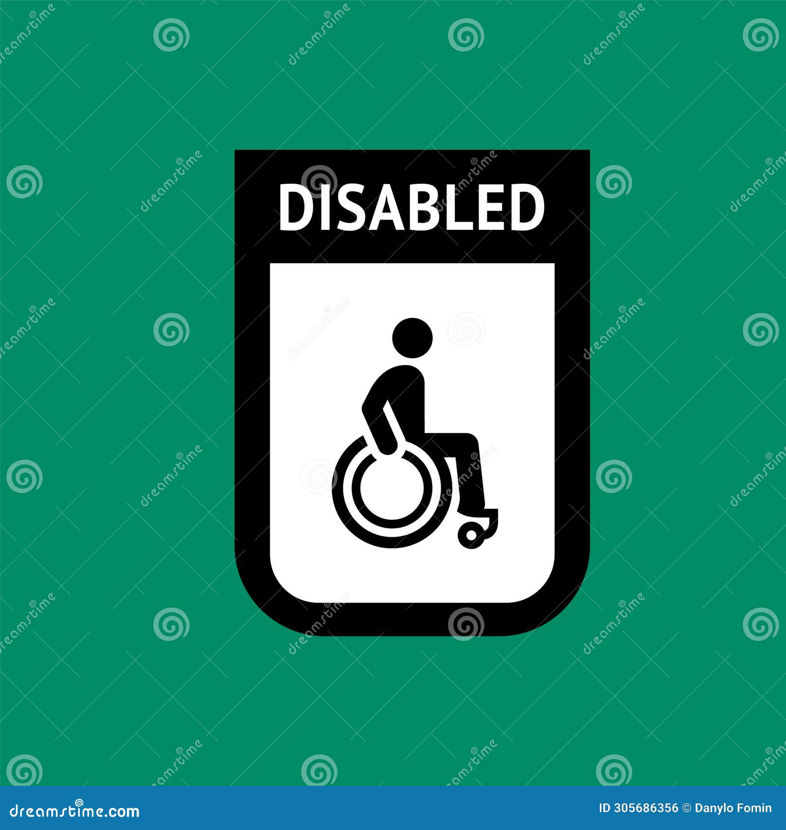 Disabled Toilet Sign, Wc Icon in Simple Style Stock Vector ... Disabled Toilet Sign, Wc Icon in Simple Style Stock Vector ...