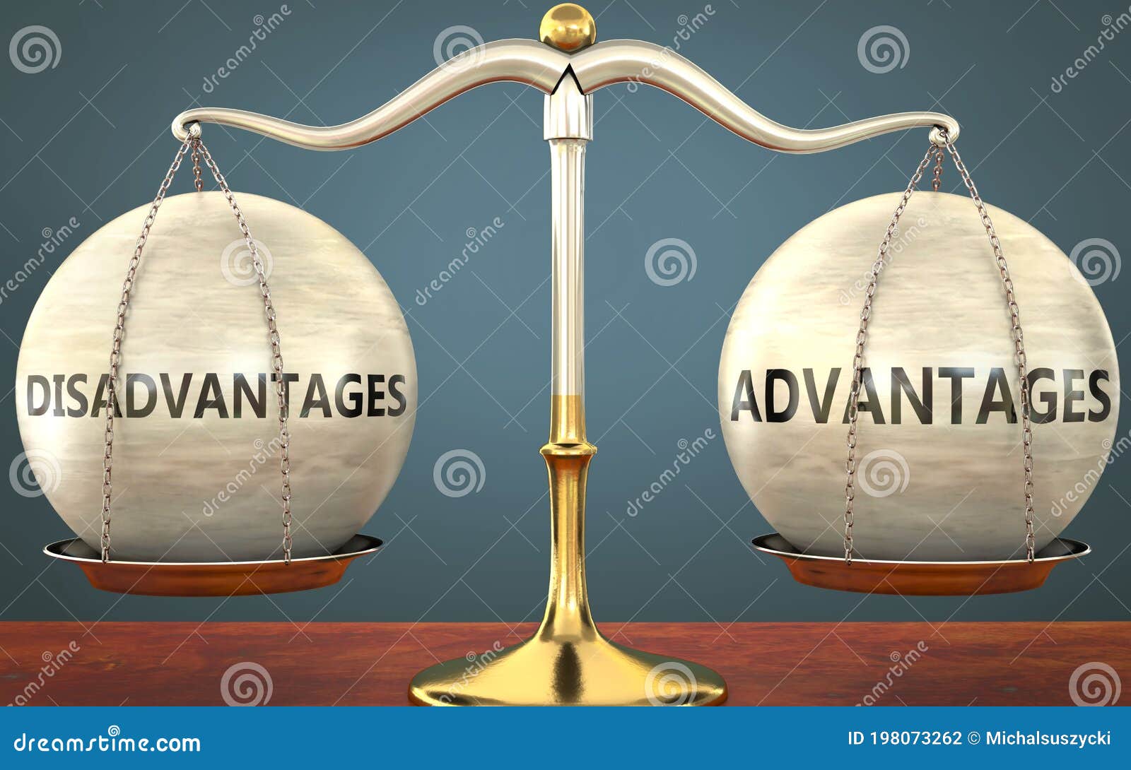 Disadvantages And Advantages As Different Choices In Life - Pictured As ... Disadvantages And Advantages As Different Choices In Life - Pictured As ...
