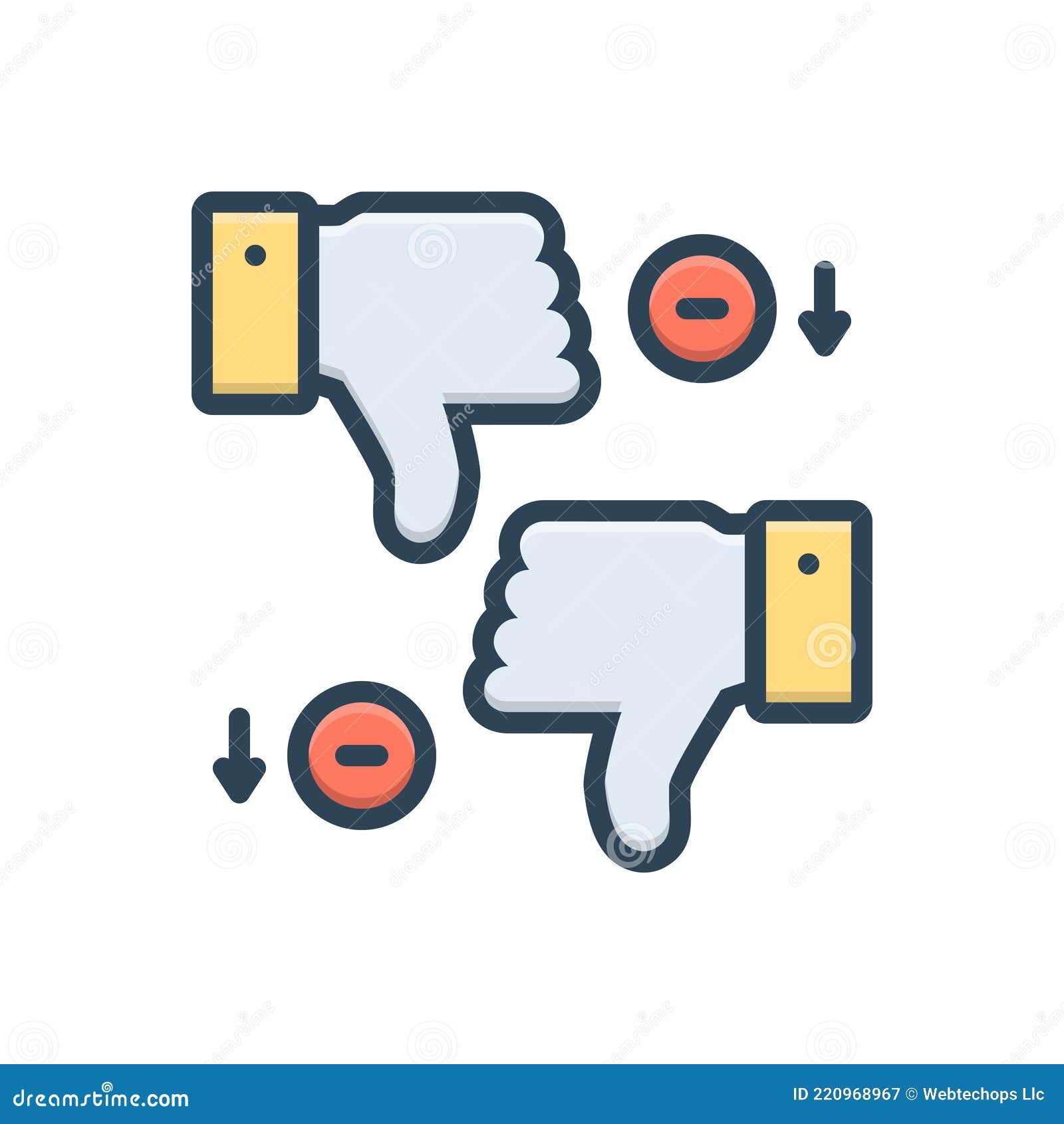 Disadvantagesunlike Stock Illustrations – 2 Disadvantagesunlike Stock ...