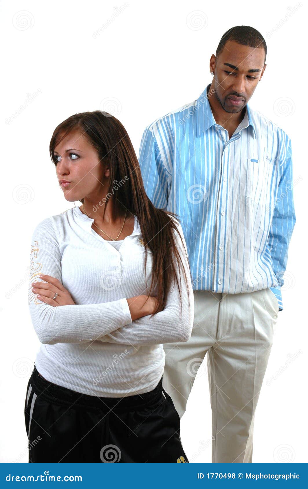 Disagreement stock photo. Image of relationship, lady - 1770498