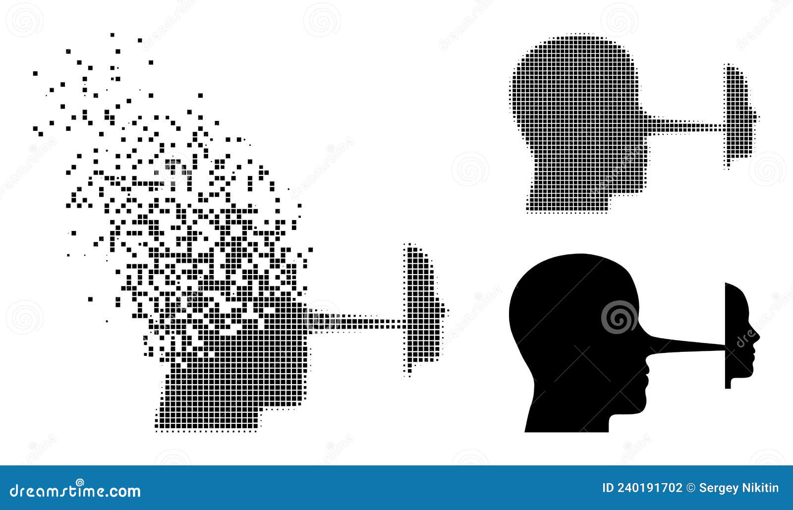 Disappearing Pixelated and Original Liar Mask Icon Stock Vector ... Disappearing Pixelated and Original Liar Mask Icon Stock Vector ...