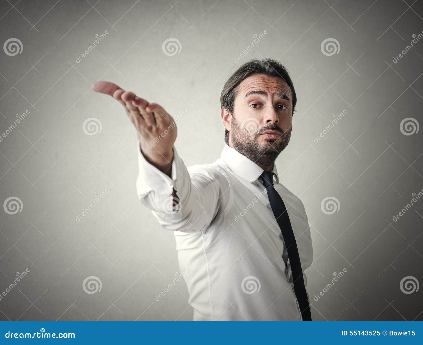 Disappointed Businessman Holding Tab And Face Palming Stock Image ...