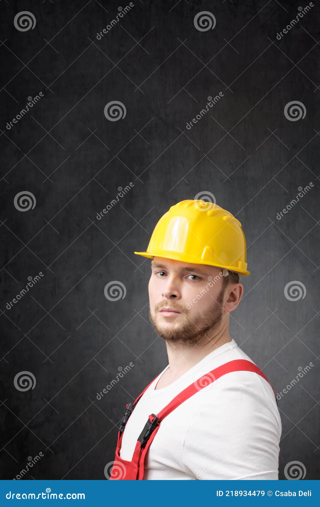 Disappointed Construction Worker Stock Image - Image of fitter ...
