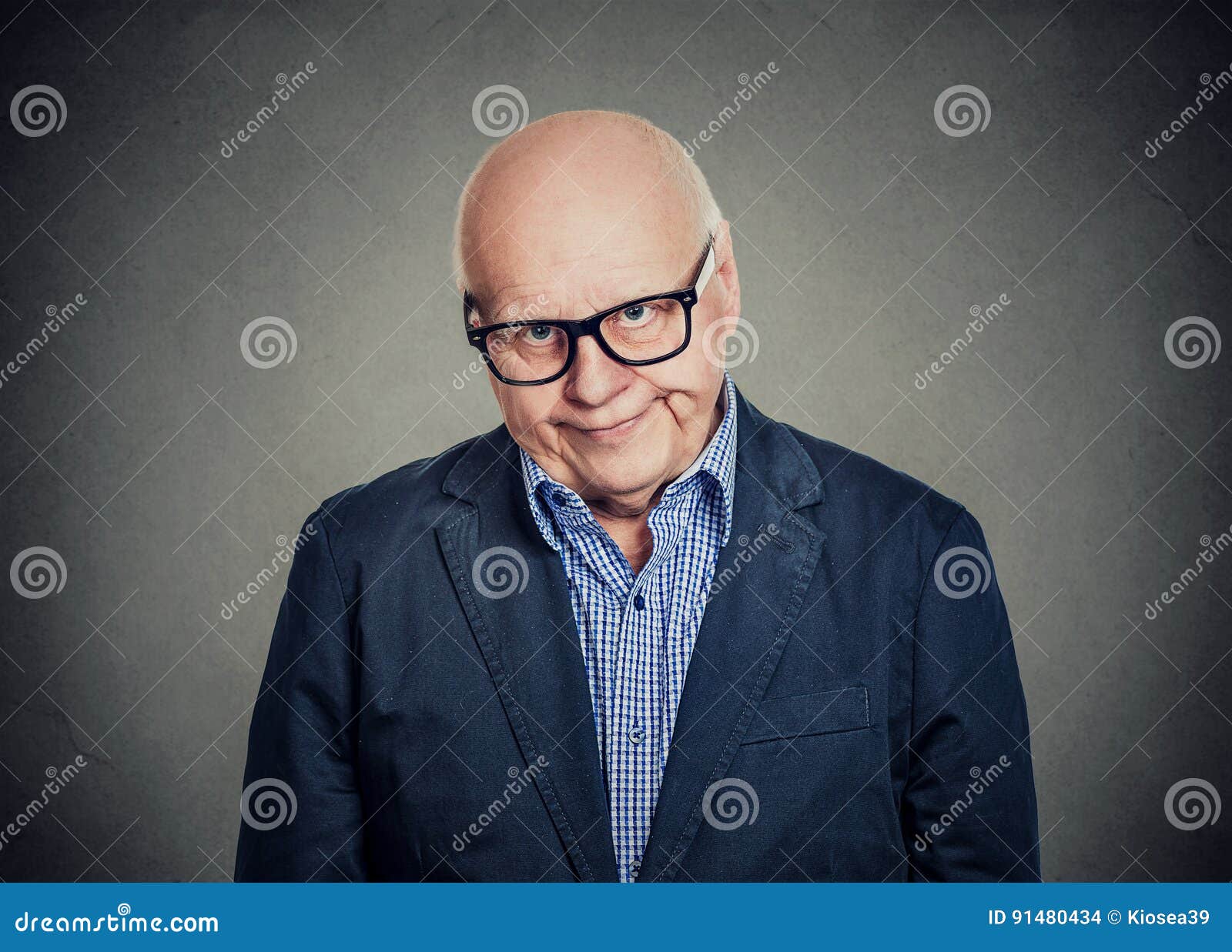 Disappointed Elderly Man Looking at Camera Stock Photo - Image of ...