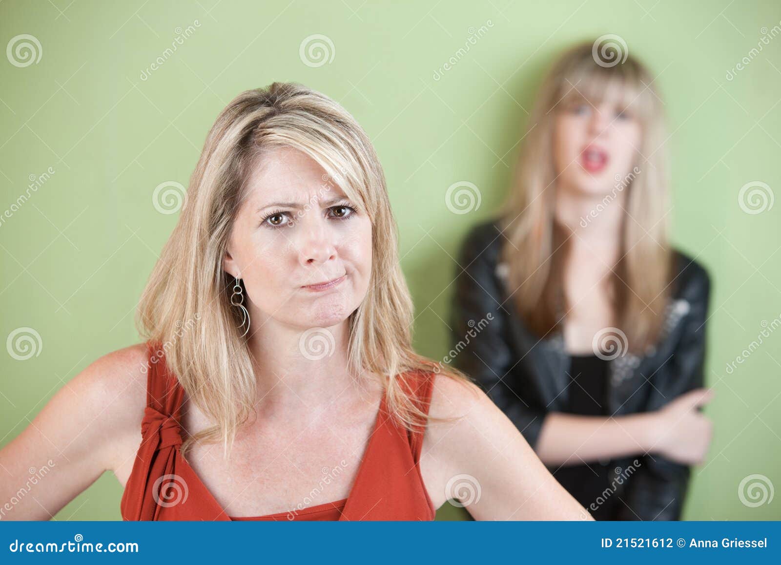 Disappointed Mom stock photo. Image of child, distrust - 21521612