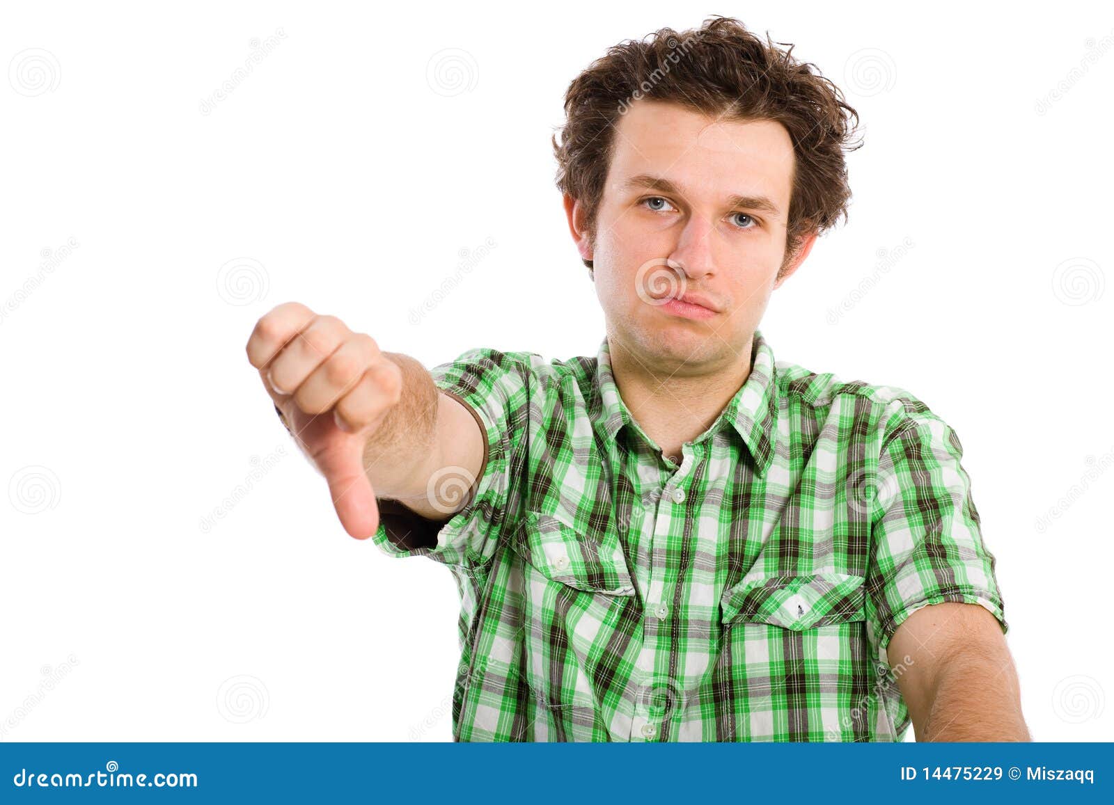 Disappointed and Unsuccesful Young Adult Stock Image - Image of ...
