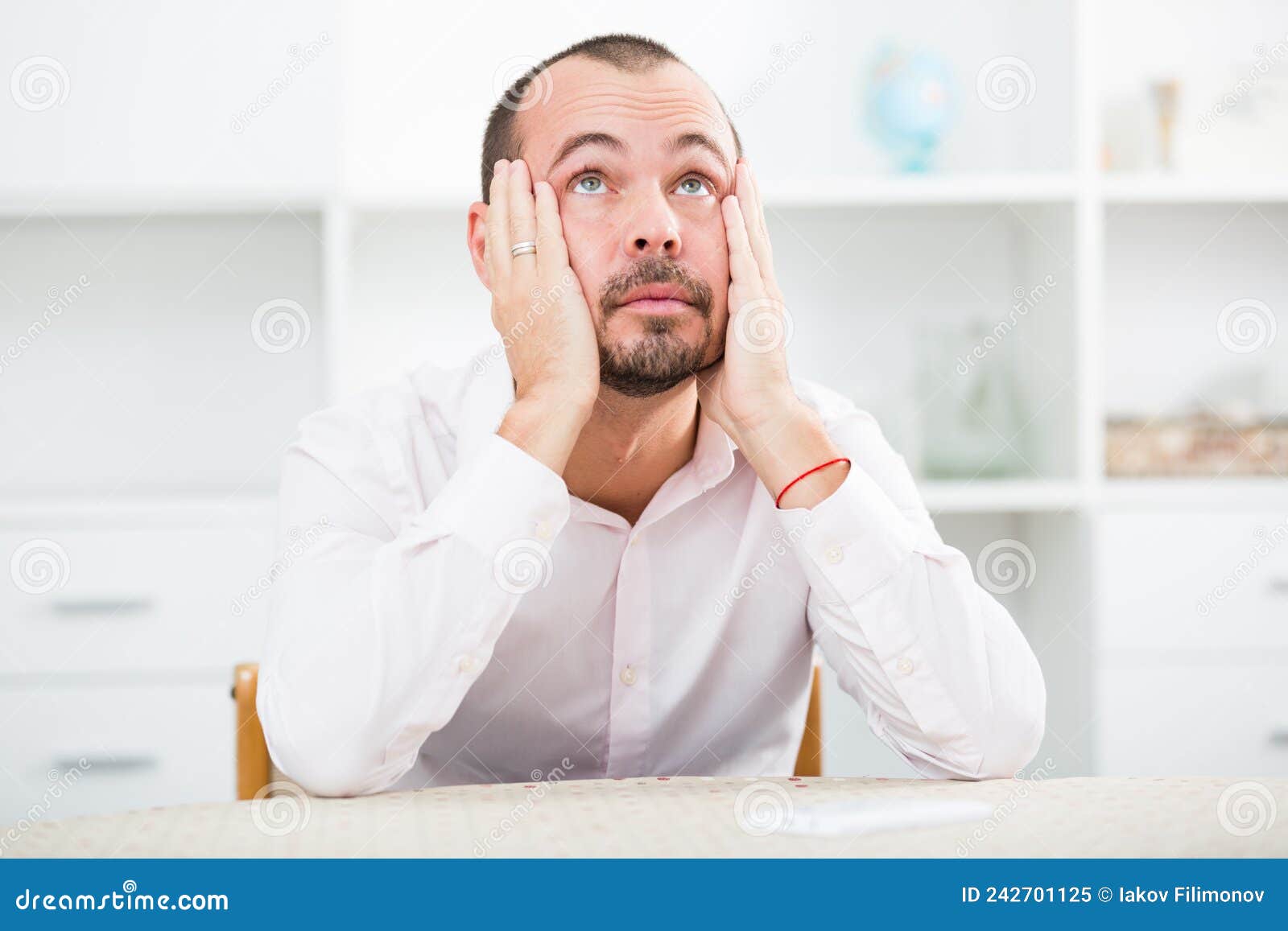 Disappointed Worker Feeling Stressed Stock Image - Image of business ...