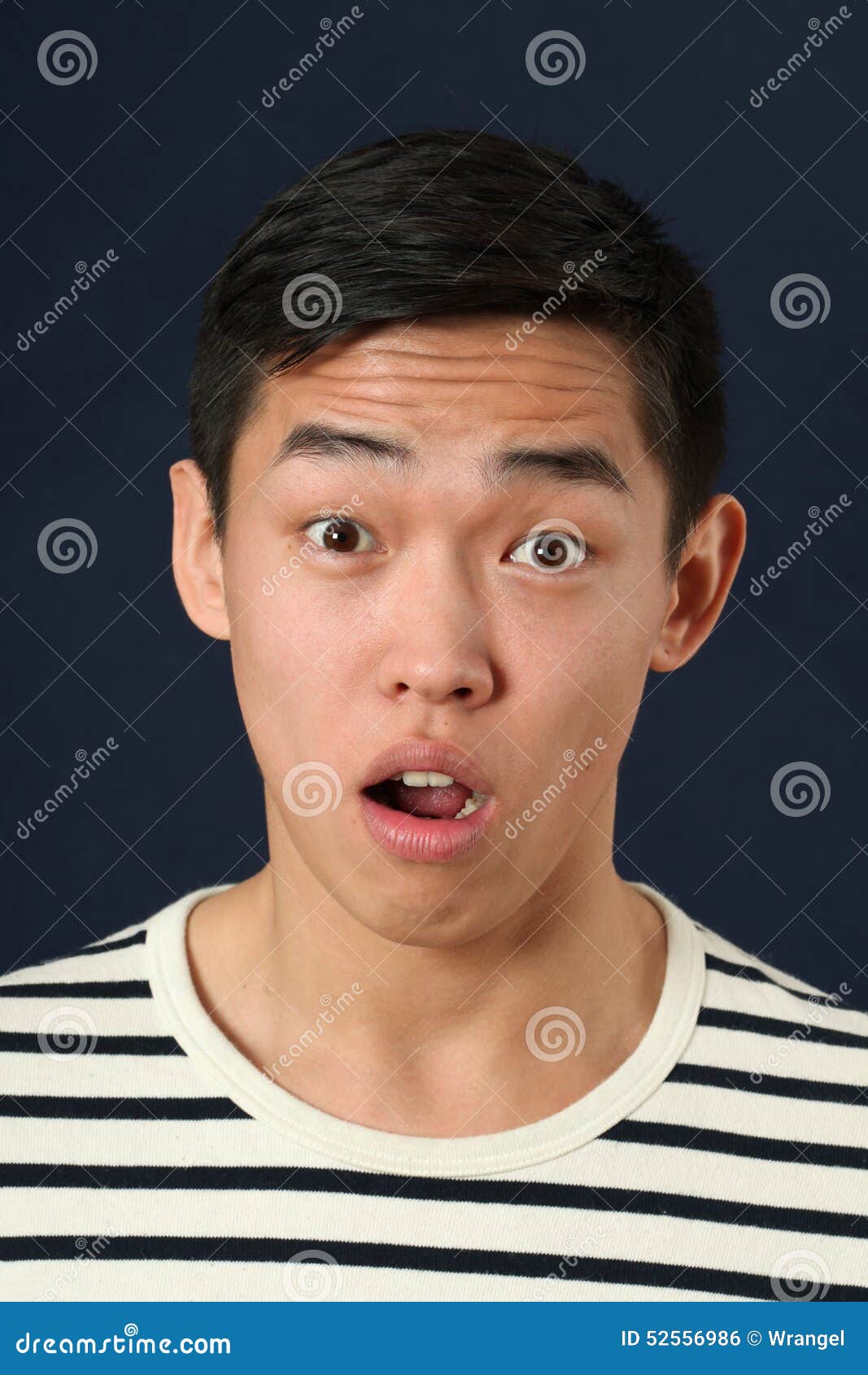 Disappointed Young Asian Man Looking at Camera Stock Photo - Image of ...
