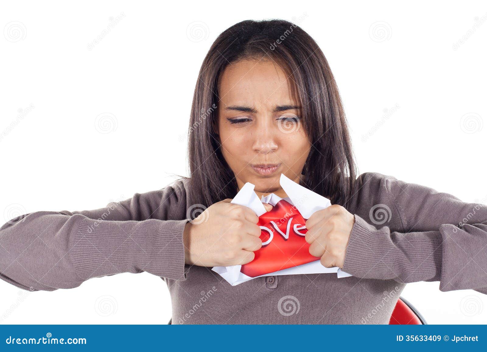 Disappointment in love stock image. Image of crying, arab - 35633409