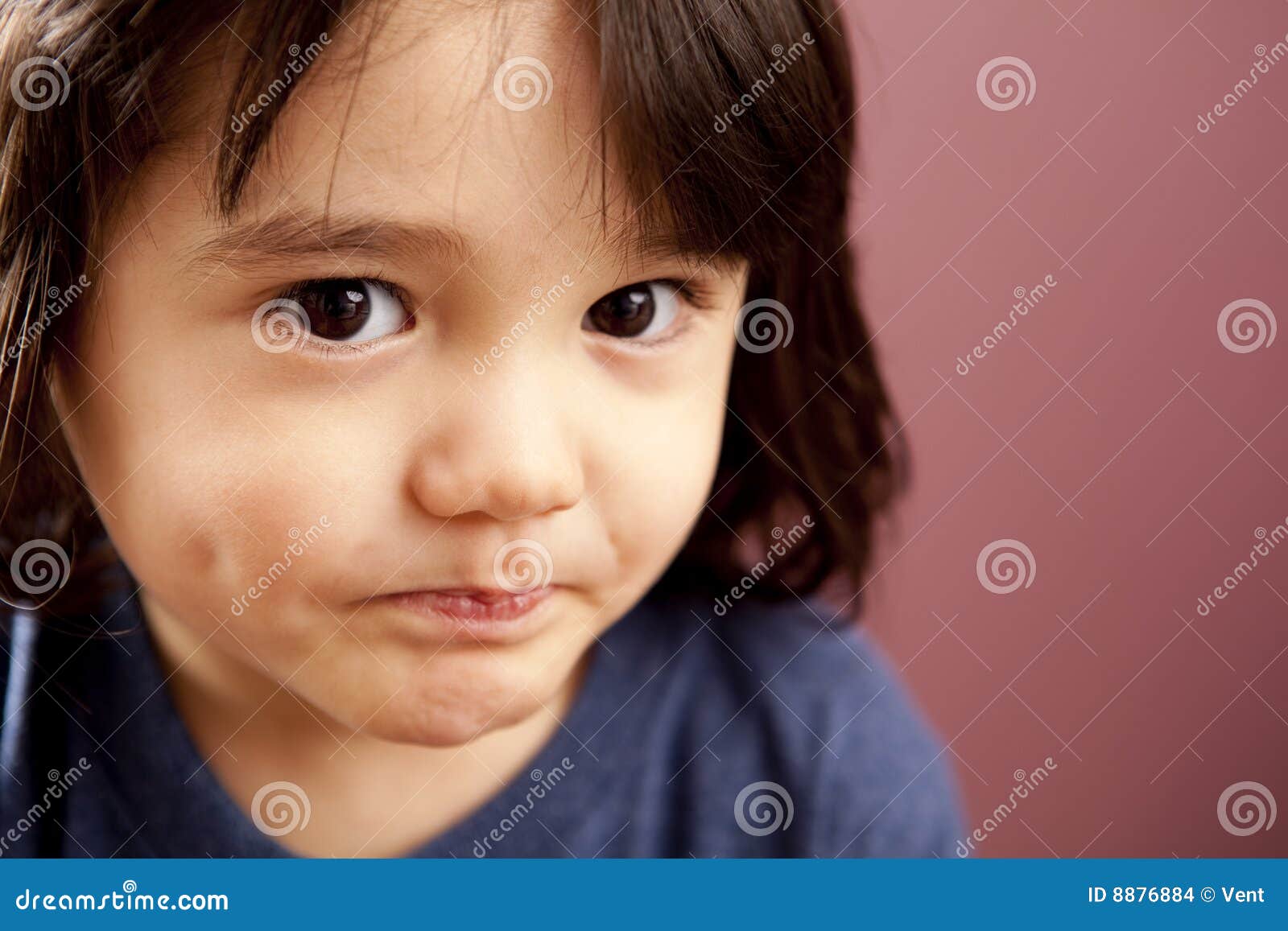Disapproving Toddler Boy stock photo. Image of childhood - 8876884