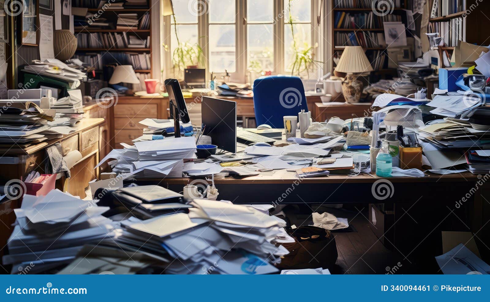 Disarray messy house stock illustration. Illustration of house - 340094461