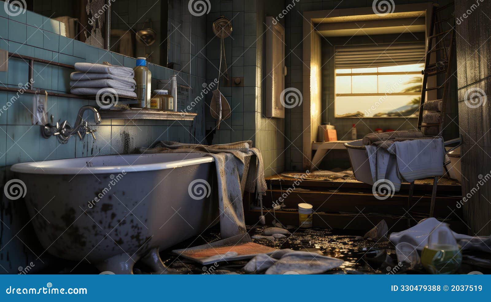 Disarray messy house stock illustration. Illustration of mess - 330479388