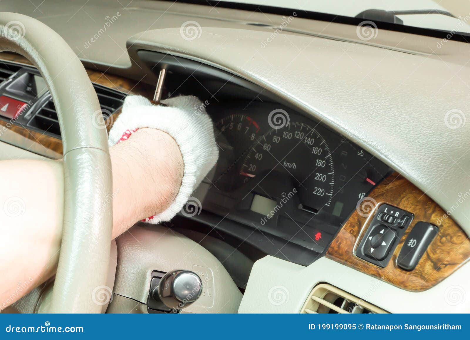 Disassemble Car Speedometer Dashboard, Car Maintenance Service Stock ...